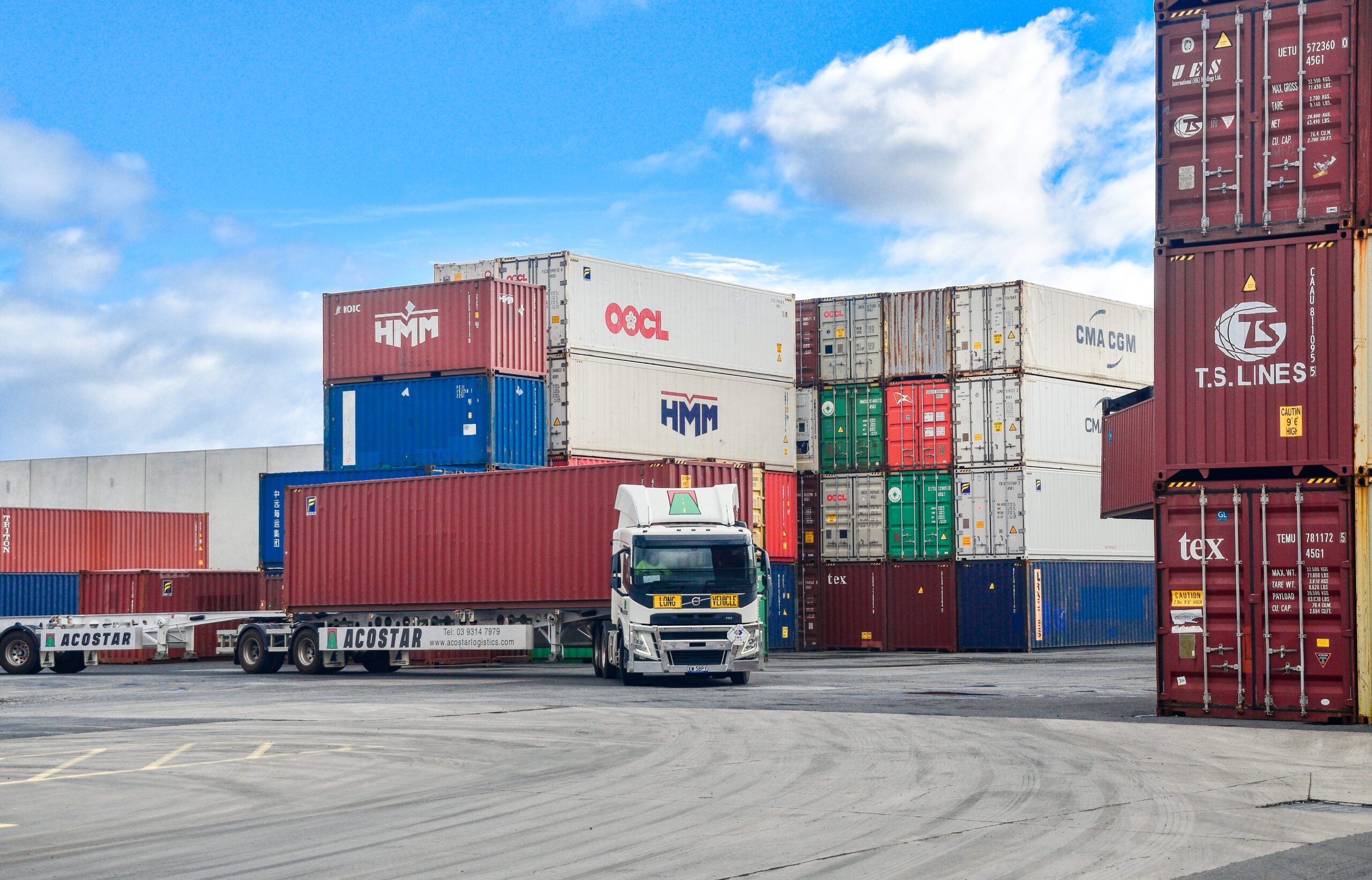 Shipping Container Hire and Transport Victoria | Acostar Logistics